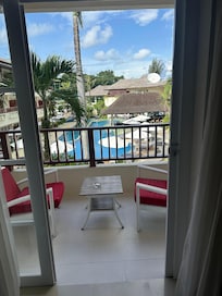 Standaard kamer met balkon.