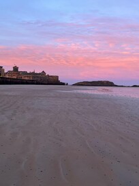 Plage du sillon à Saint Malo