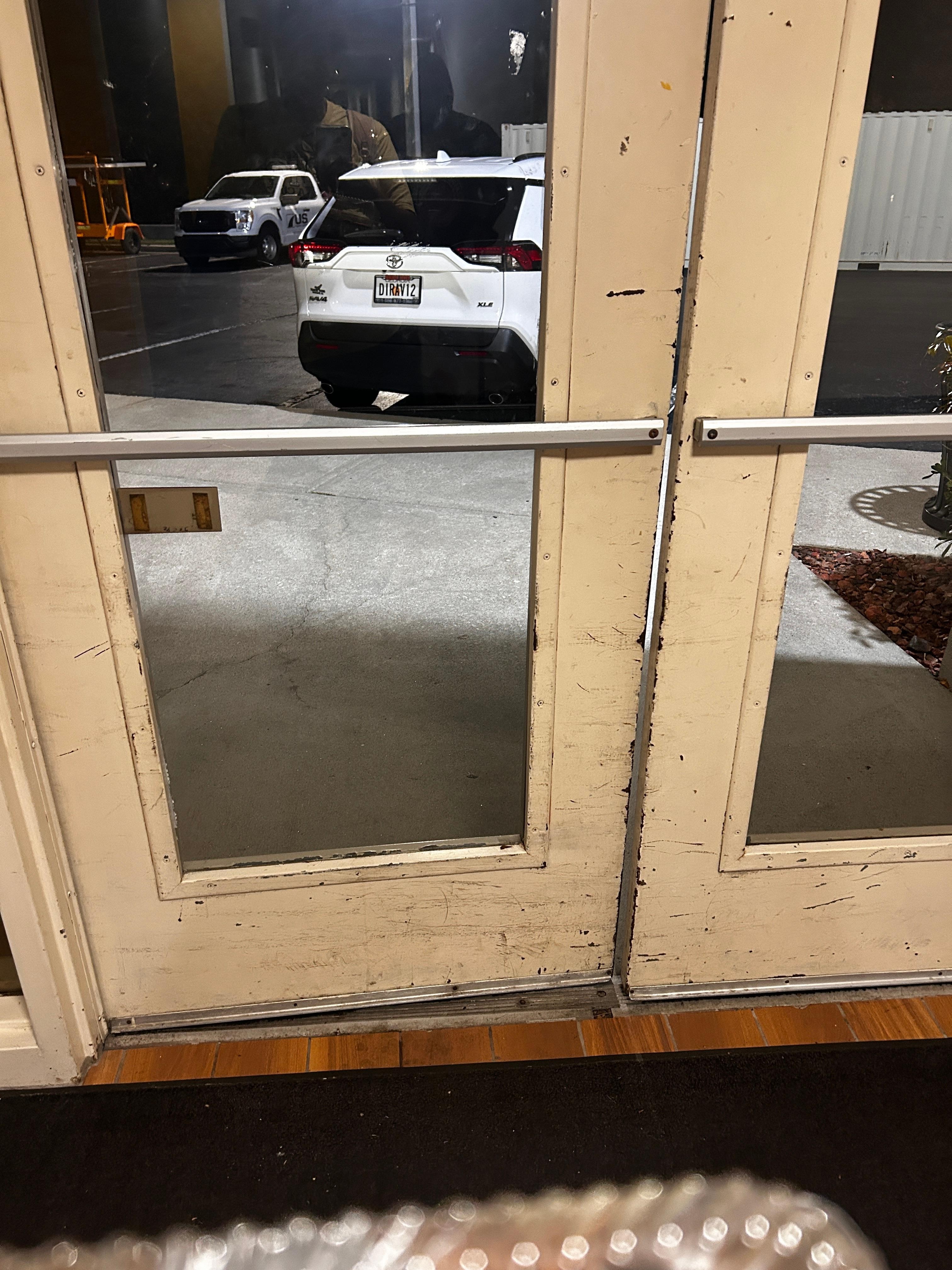 The first indication was the side entrance door did not close all the way. When we got to the room the bed was unstable and would flip up when you sat on it.