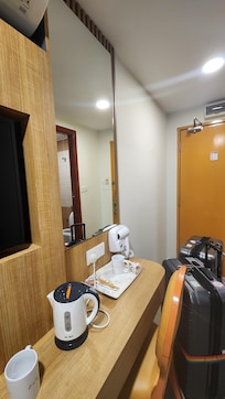 Entrance and coffee station