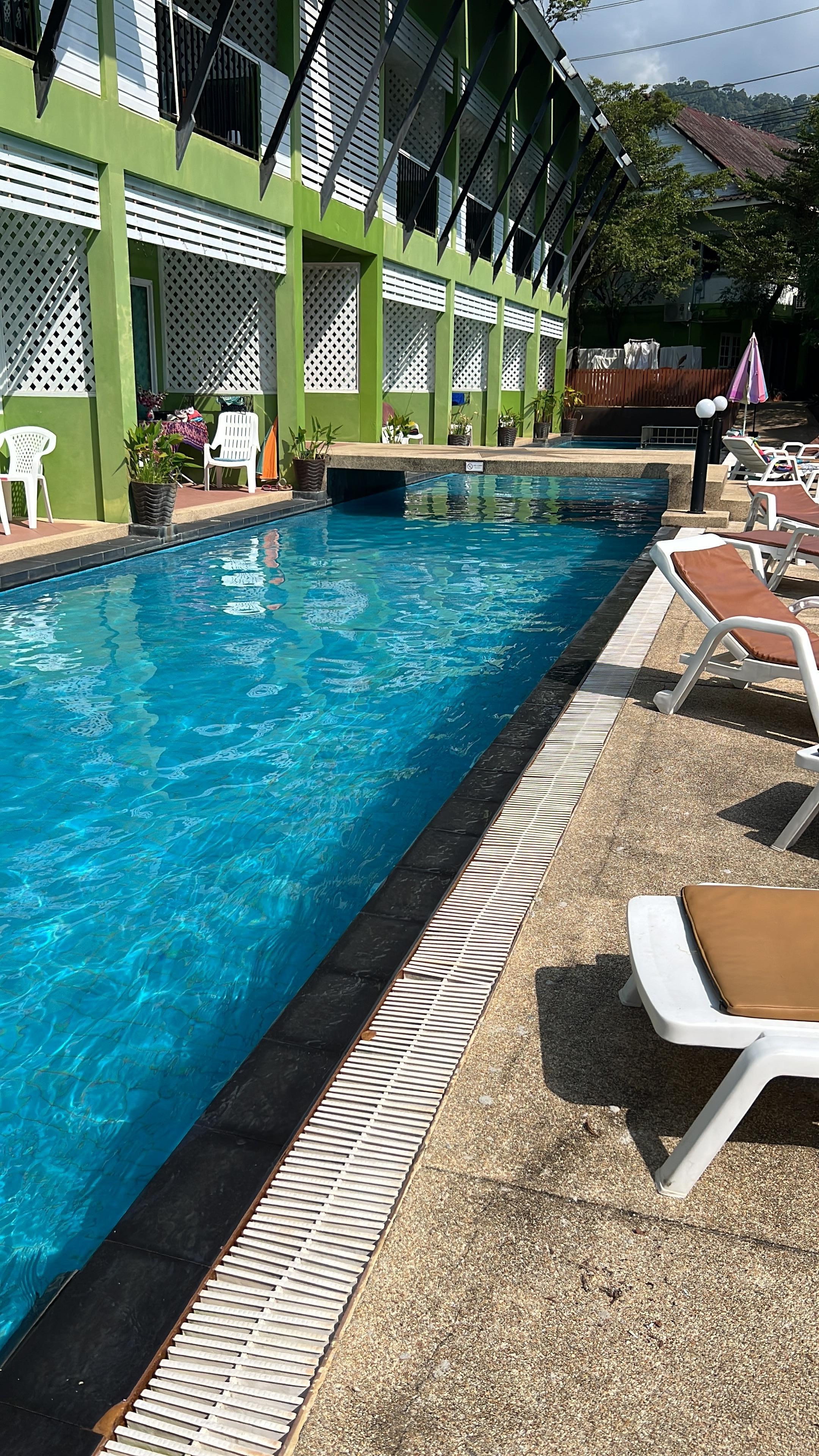 Piscine de l’hôtel 