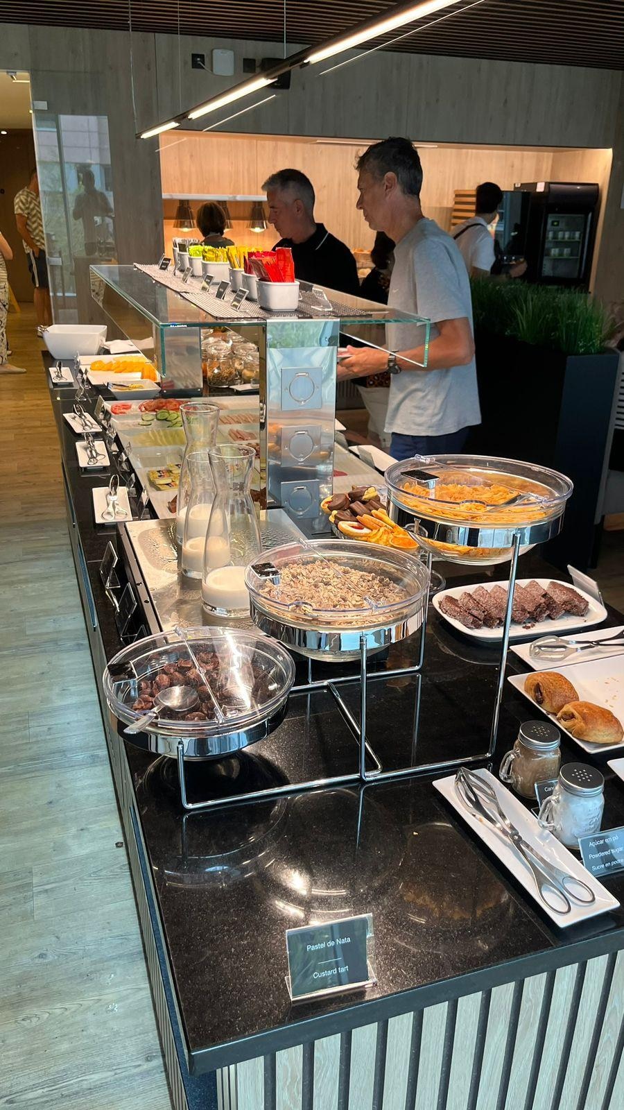 Café da manha, pratos frios