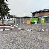 Renovation after fire damage no space for parking