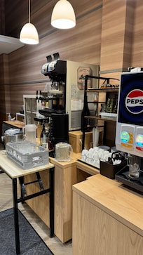 無限暢飲的飲料區