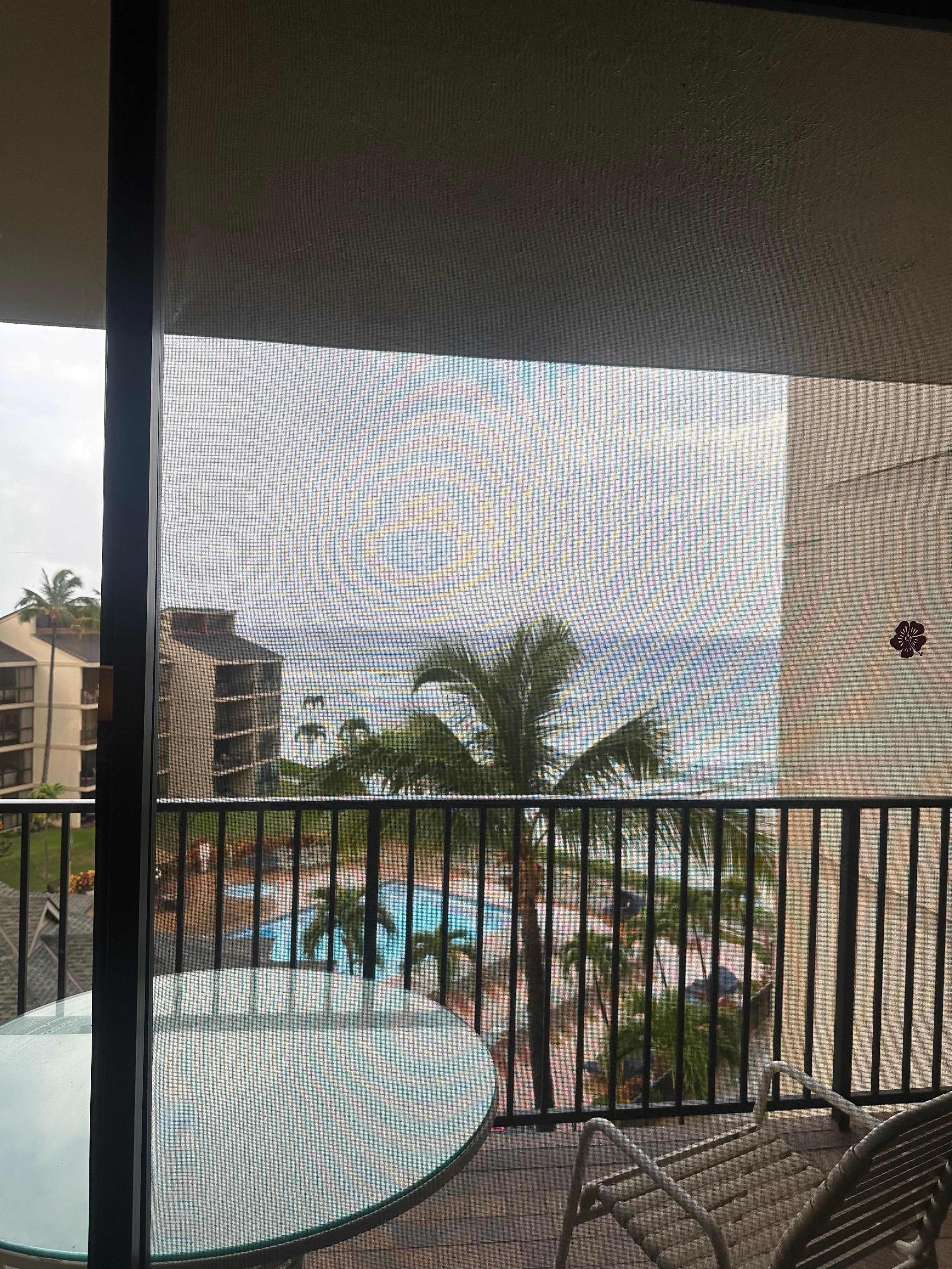 Another view from my balcony on the 6th floor.