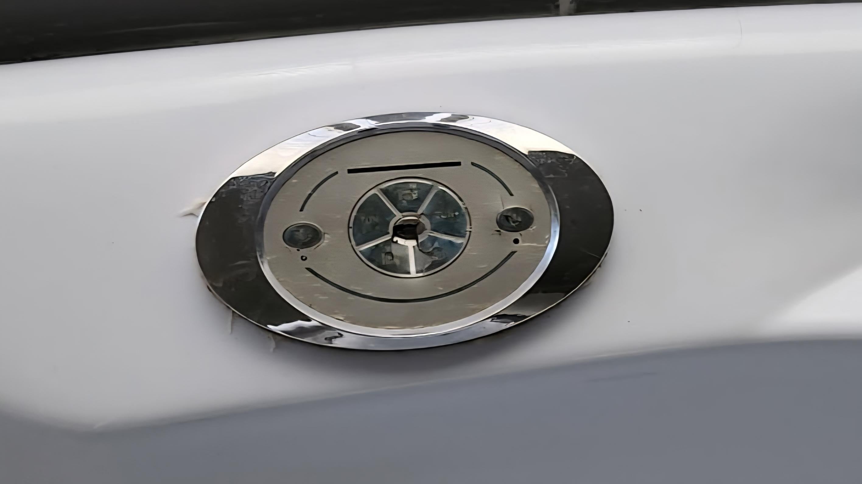 Broken spa bath control panel