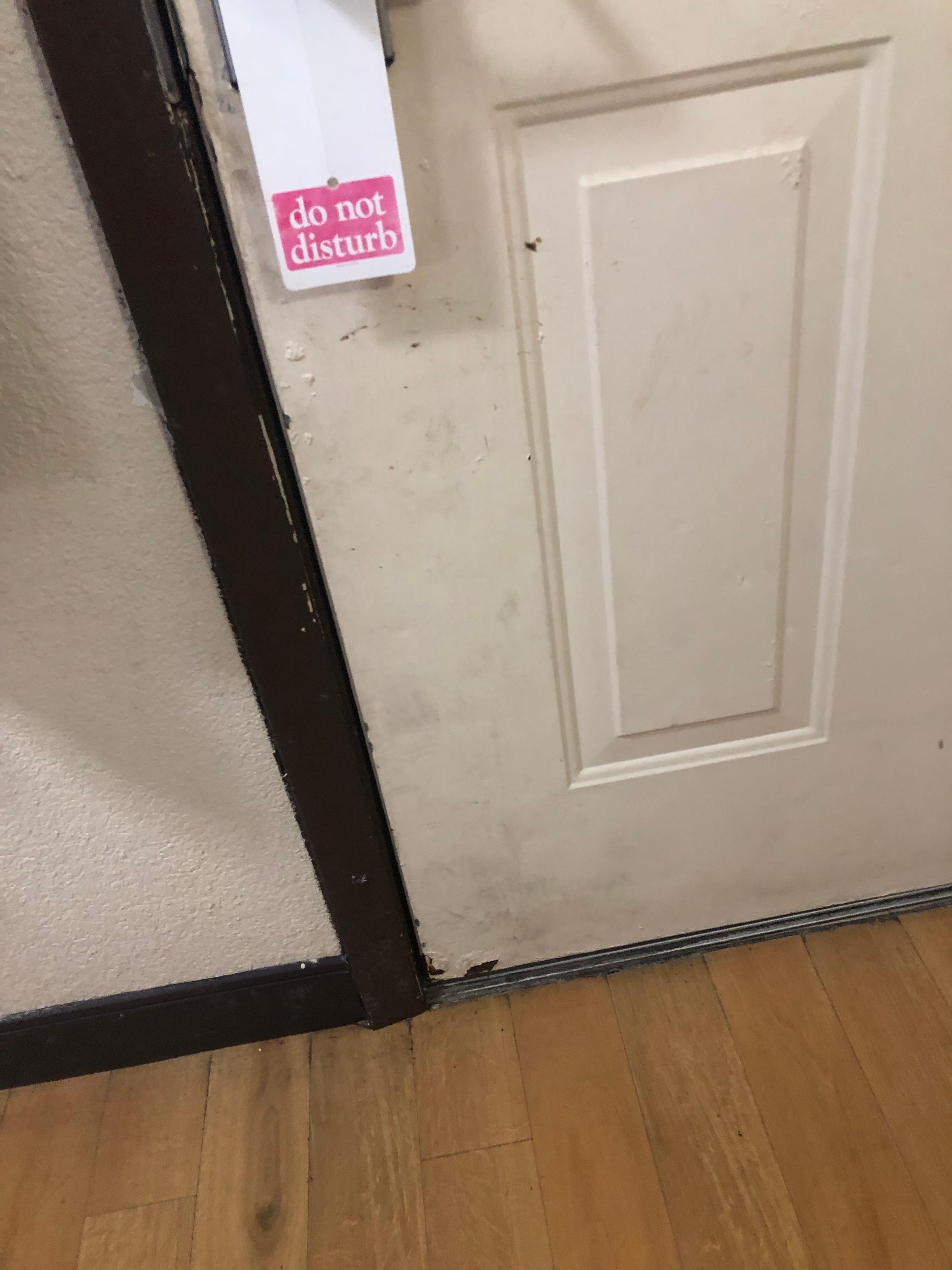 yucky/damage door