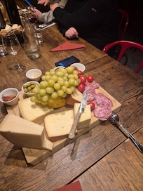 Förrätt till deras mycket prisvärda middag.