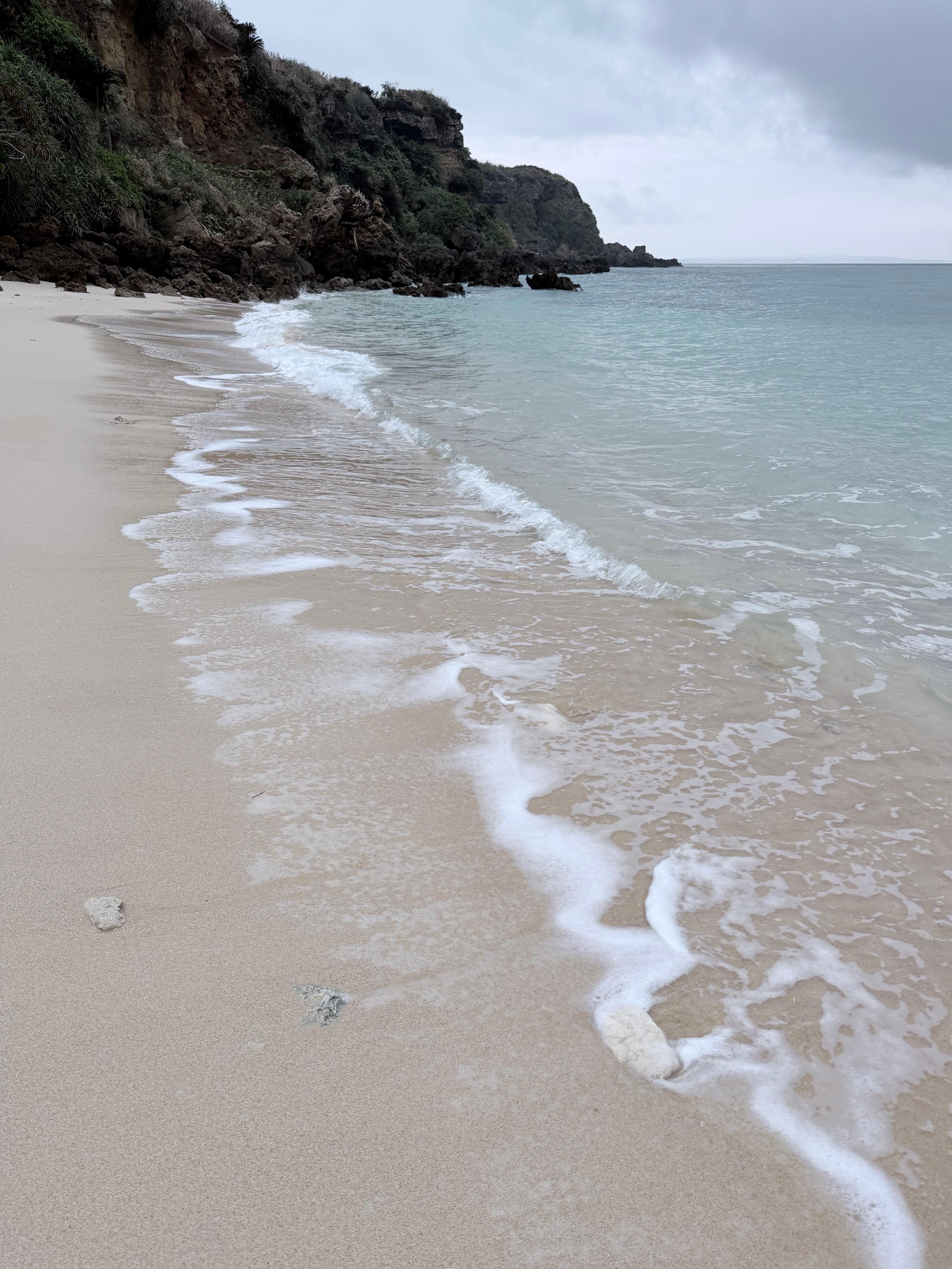 ホテルから徒歩5分のプライベートビーチは良かった！