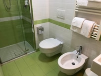 Our room was clean and comfortable, and reliable hot water.