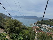 Teleférico do hotel ótimo !