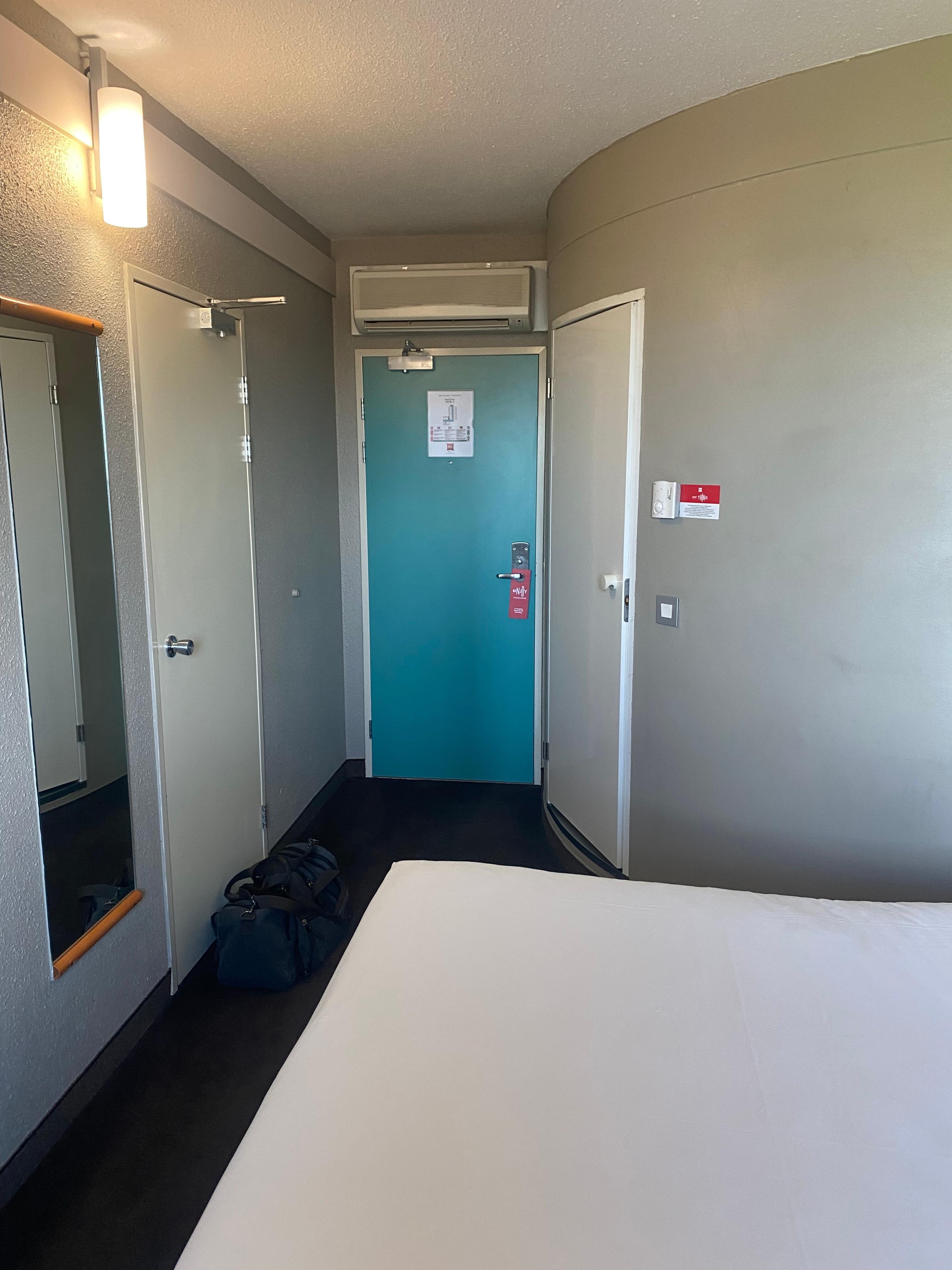 Entrance to room