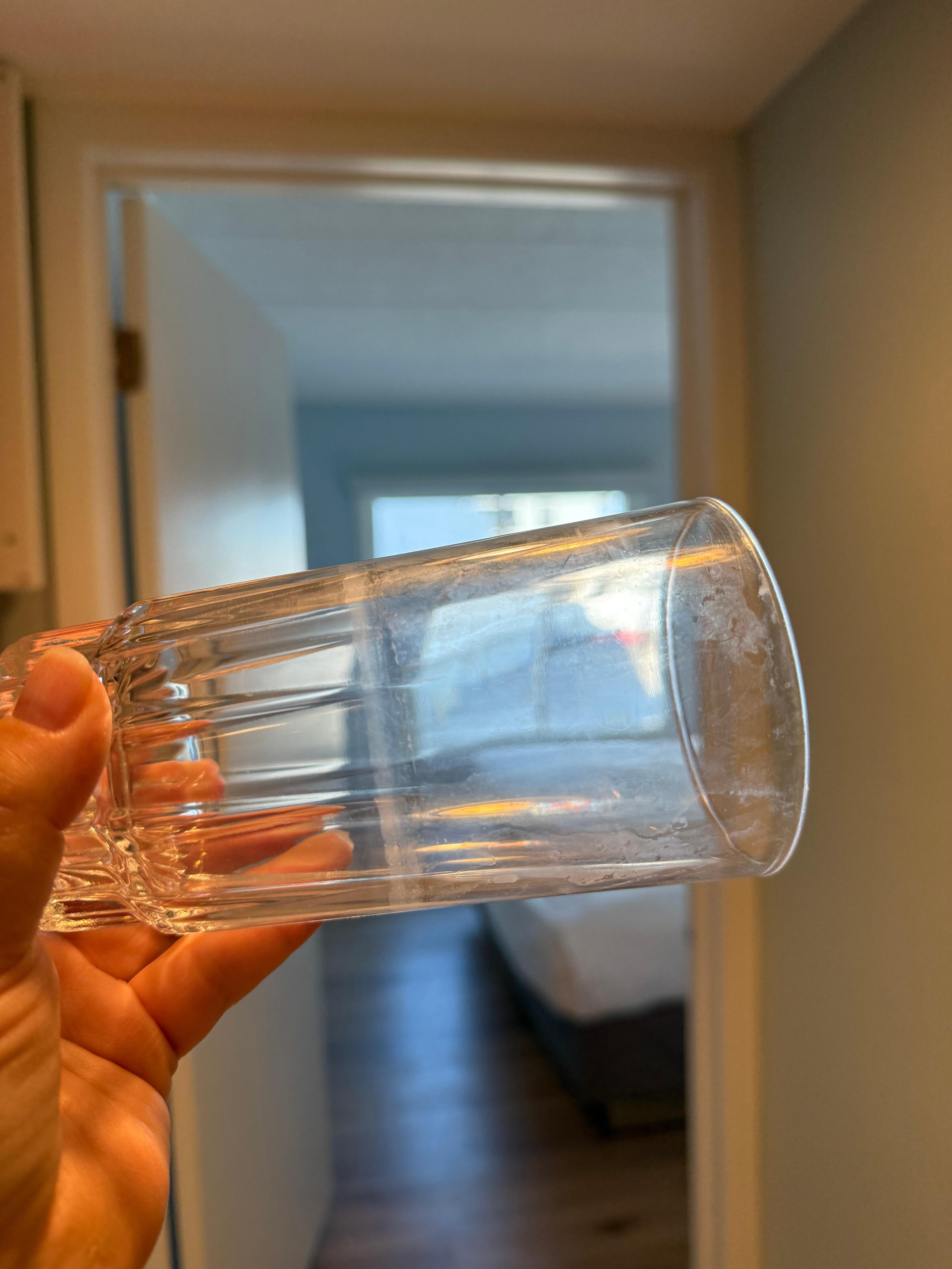 Dirty glass