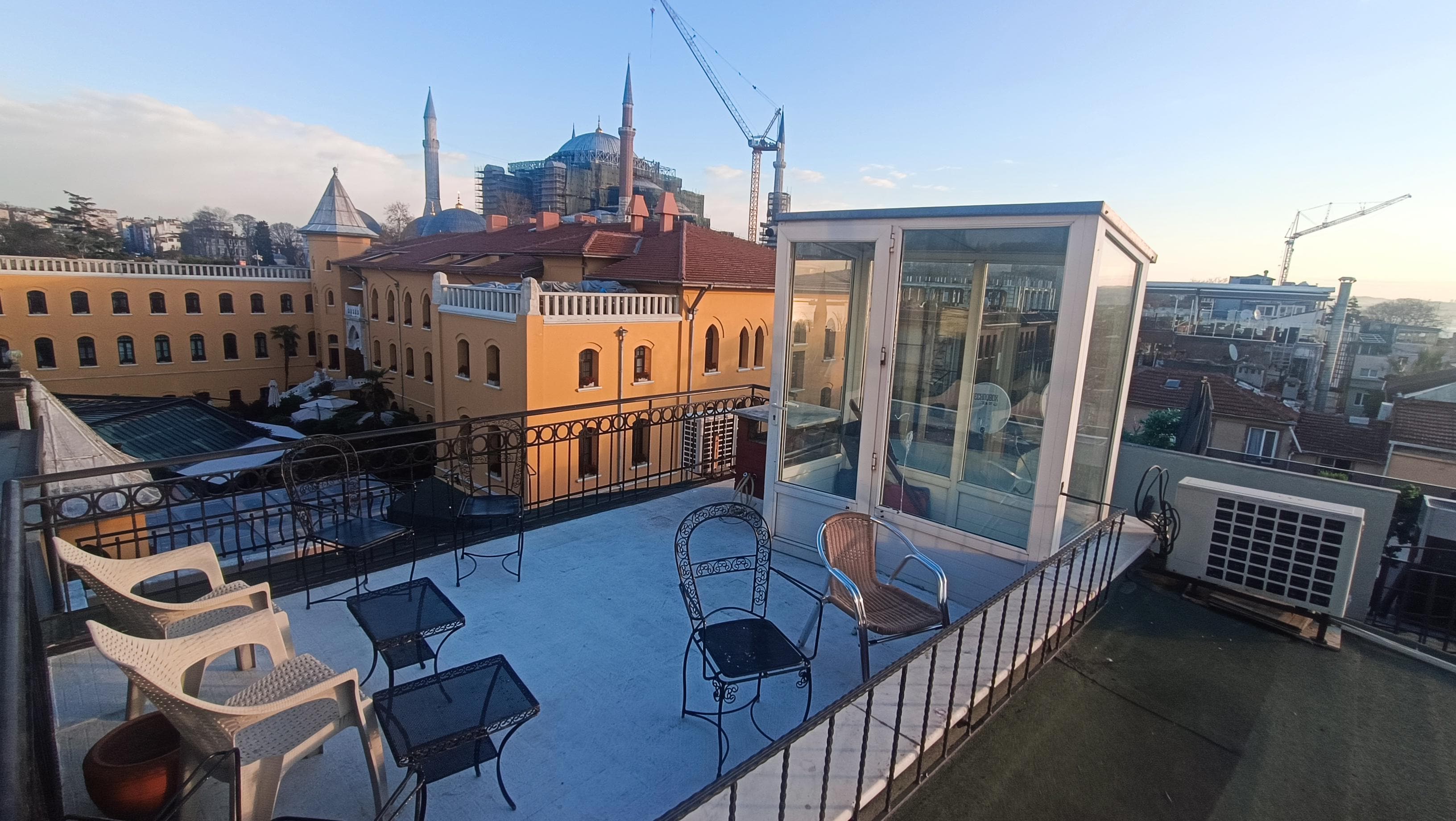 Varandinha que tem uma vista incrível 