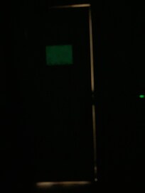 Såkaldt "lydtæt” dør mod gangen.