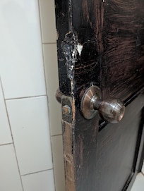 Bathroom door