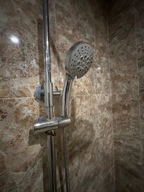 Shower head old and took a long time for water to get hot