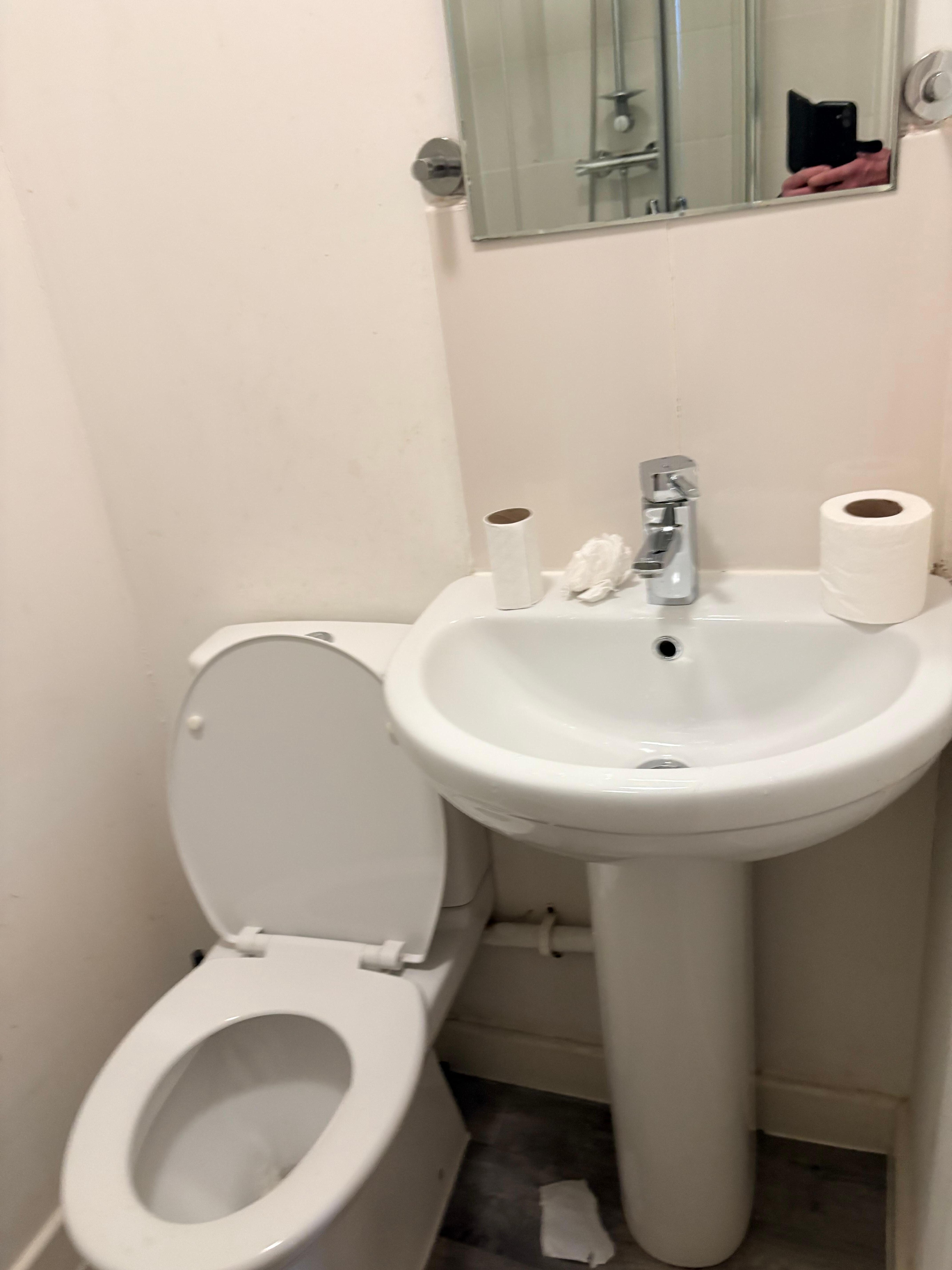 Given 1 roll of toilet paper