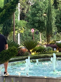 Entrada do hotel/resort