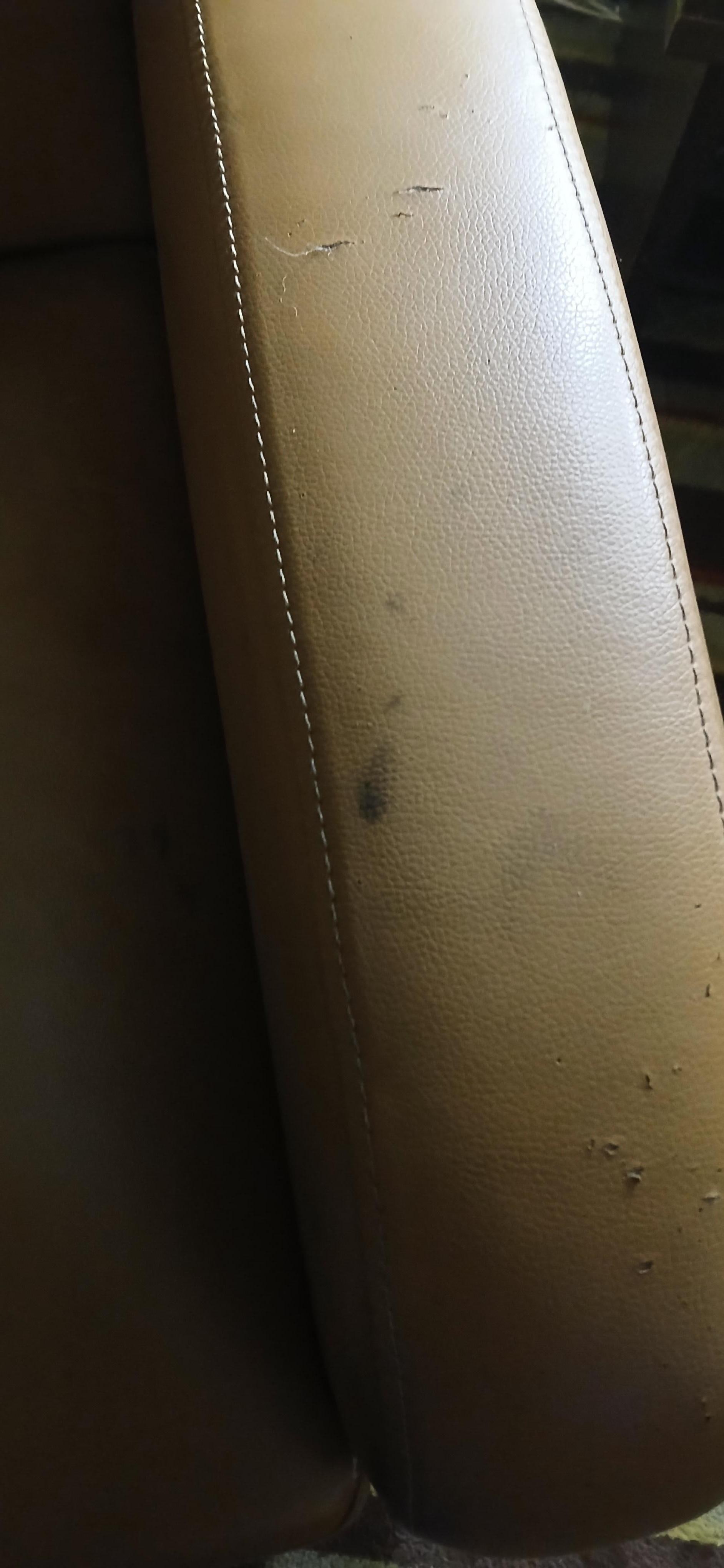 Greasy handprints everywhere