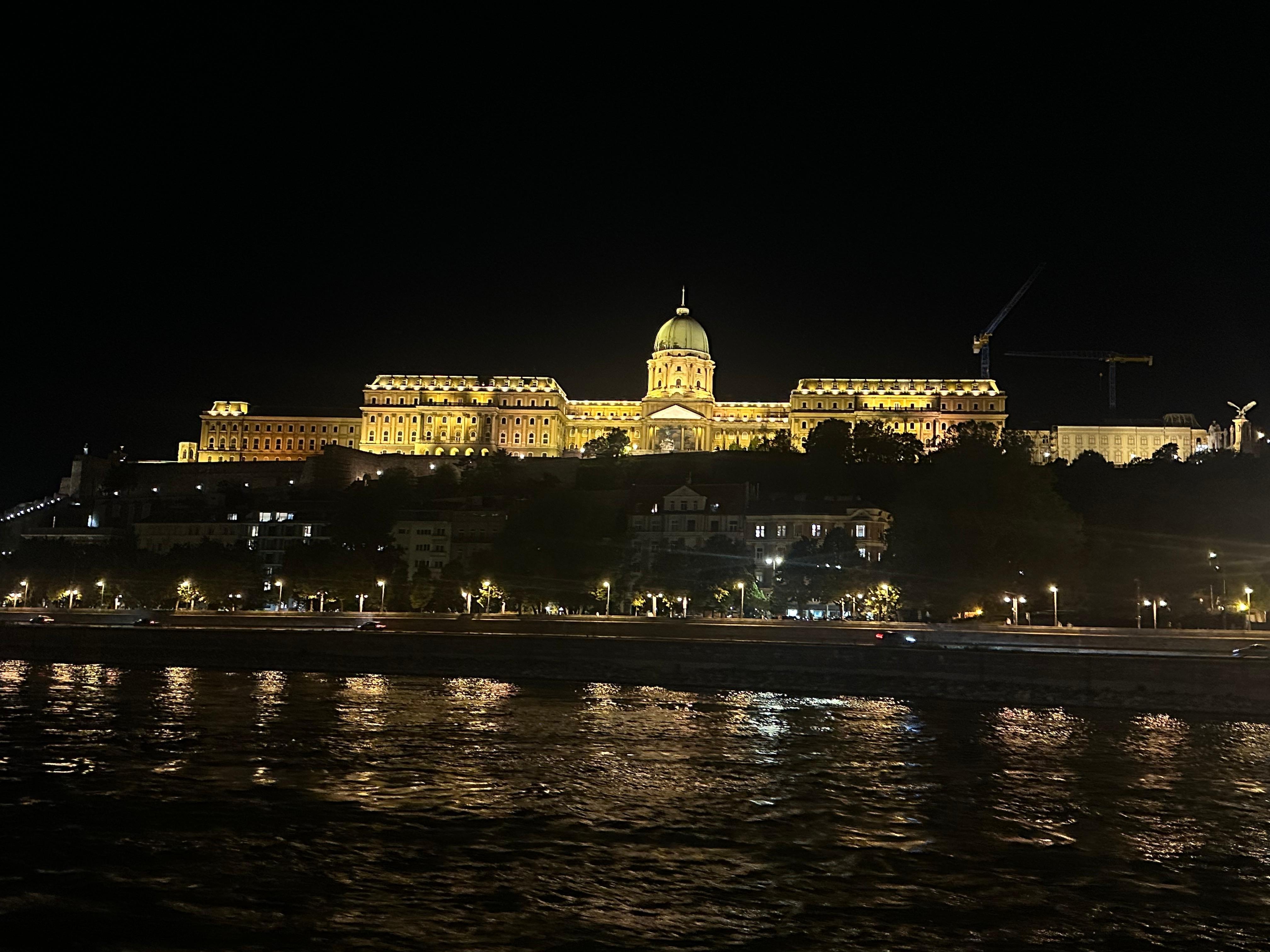 Udsigt over Donau til Kongeslottet