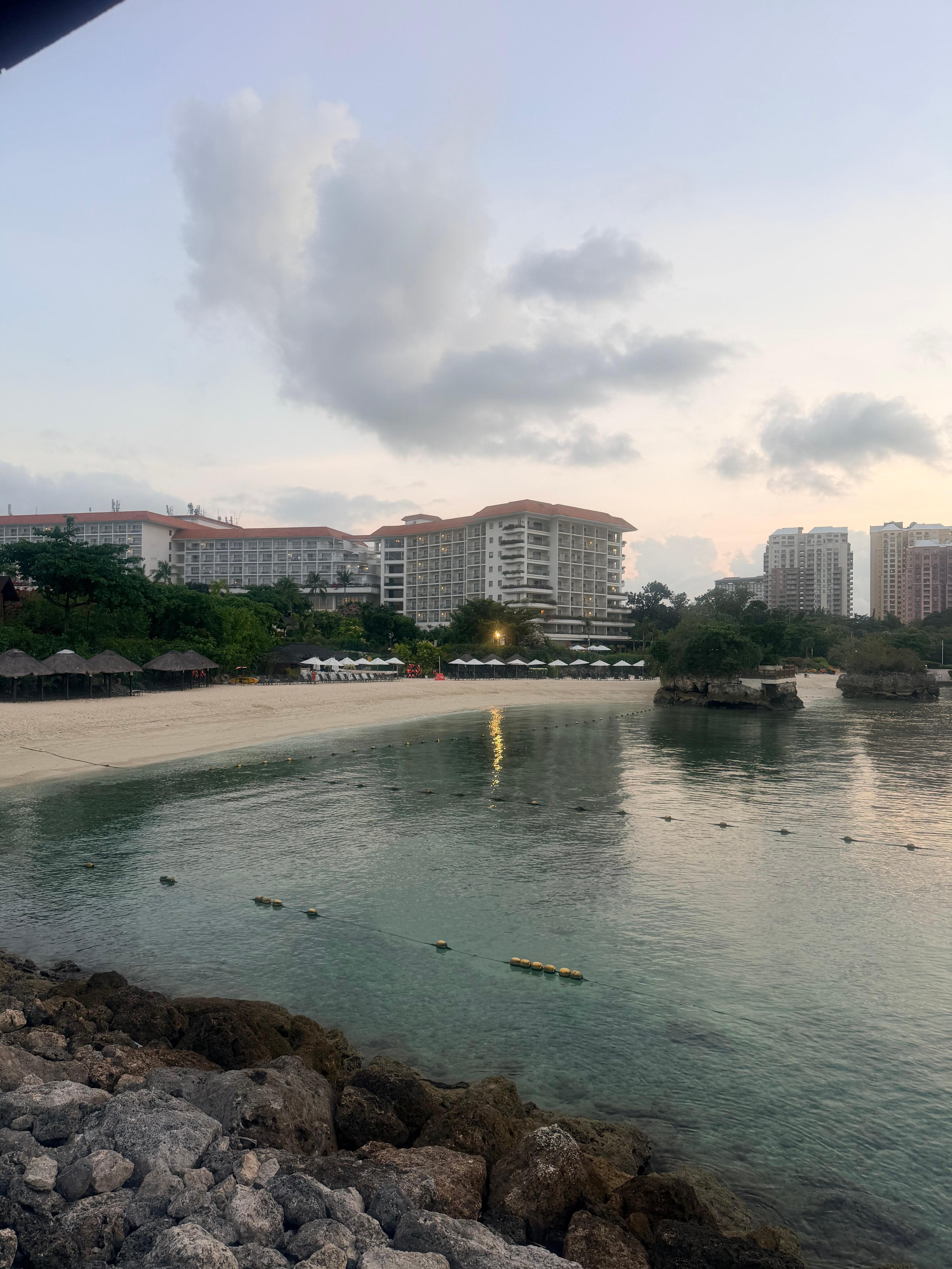 Sonnenaufgang vom Strand