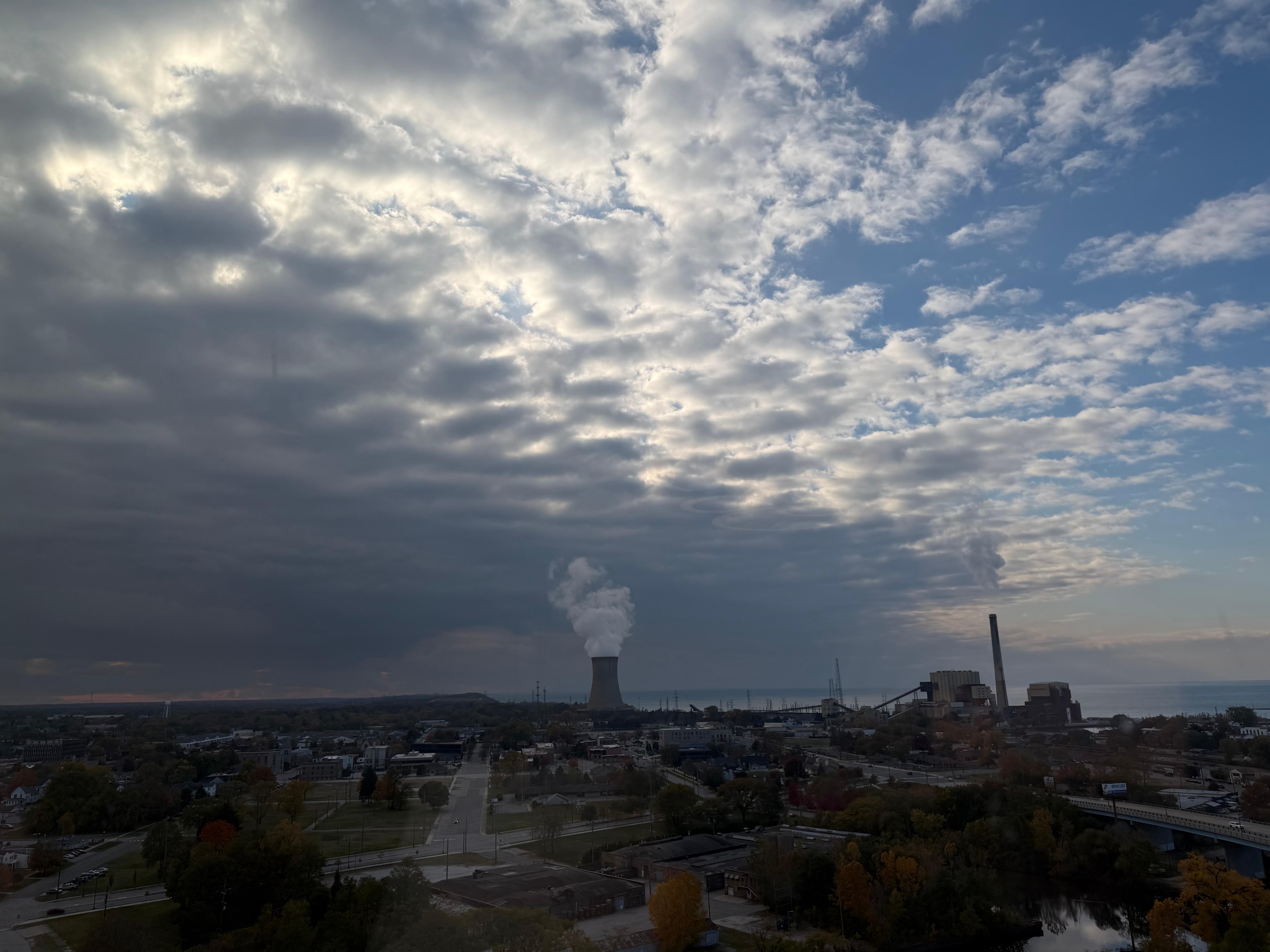 Sunrise Lake Michigan from Blue Chip