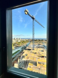 View from corridor towards sea
