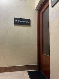 Entrance to the Hostal