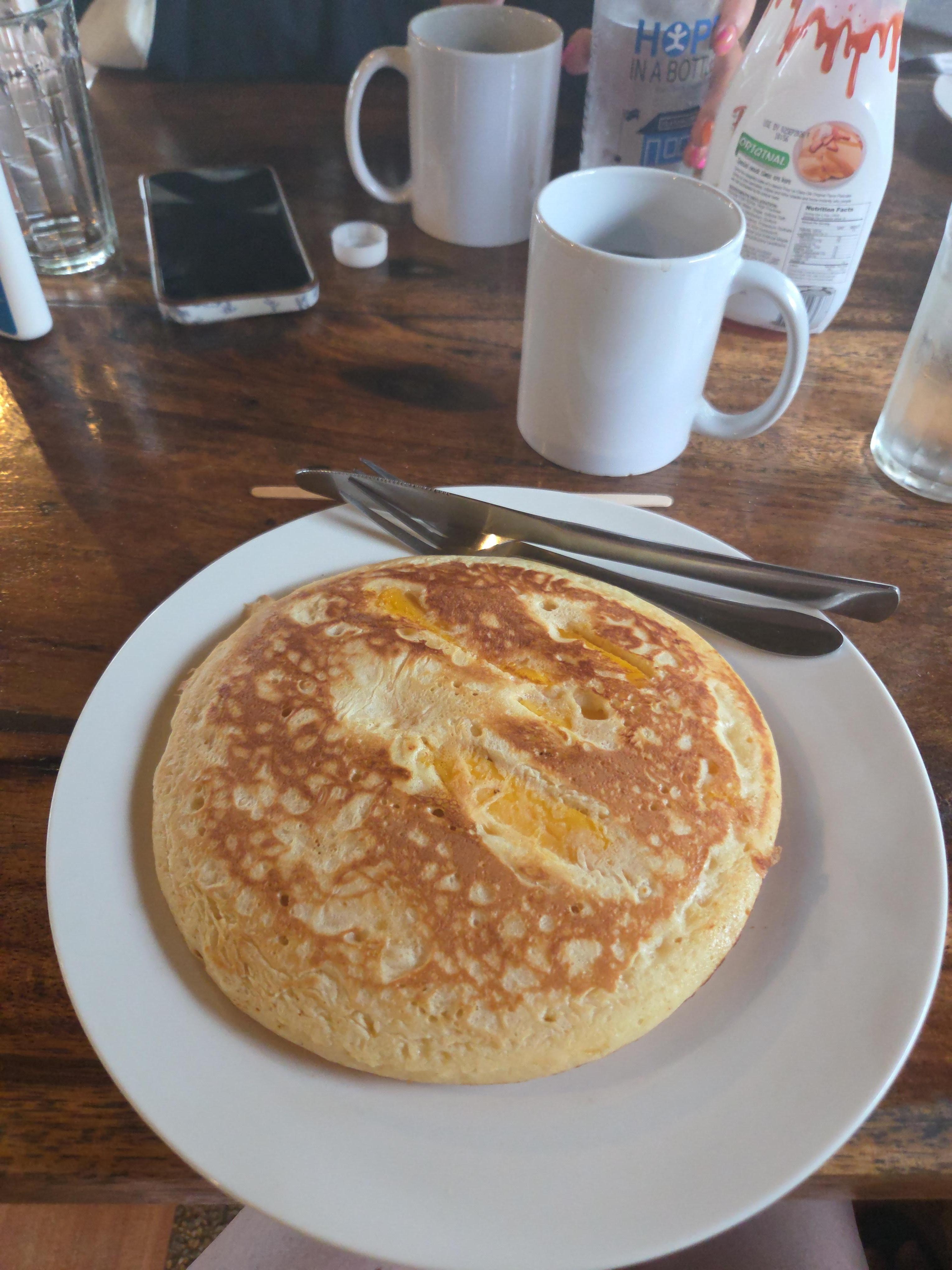 Mango pancake