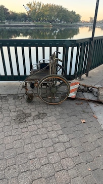 Lots of homeless living around the lake