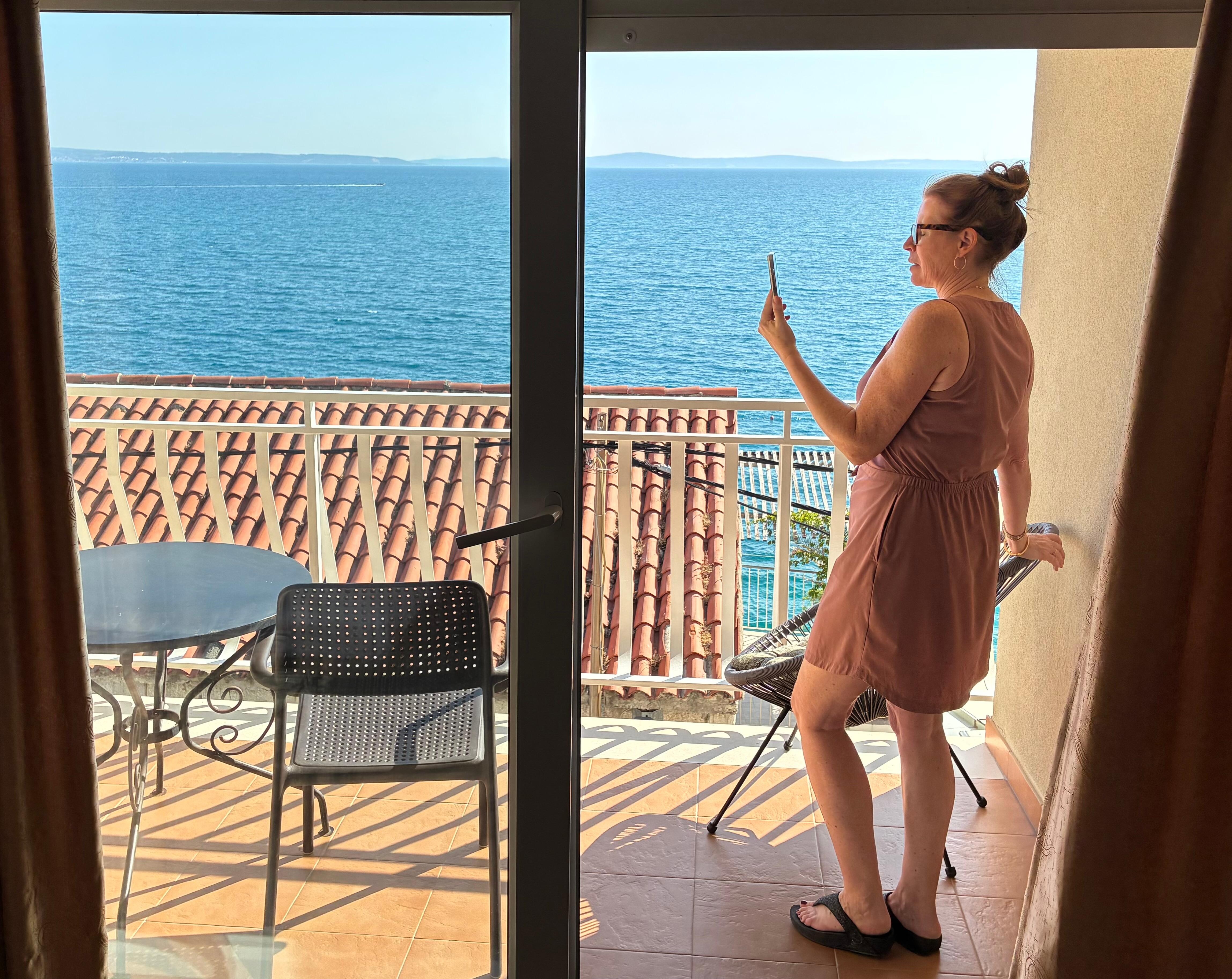 View from our room