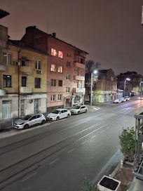 Vista da rua, a partir do quarto