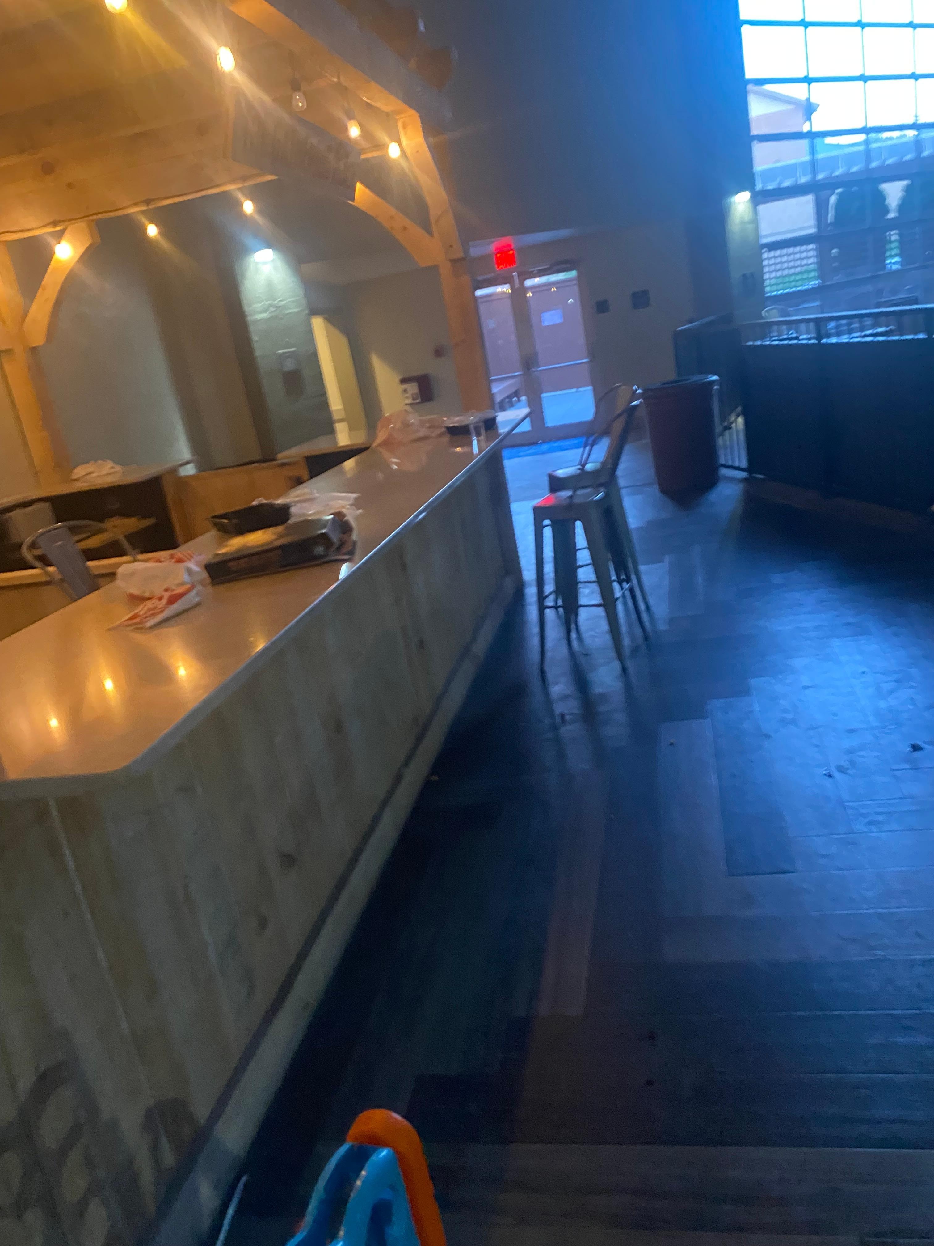 Food left over night people vomit everywhere