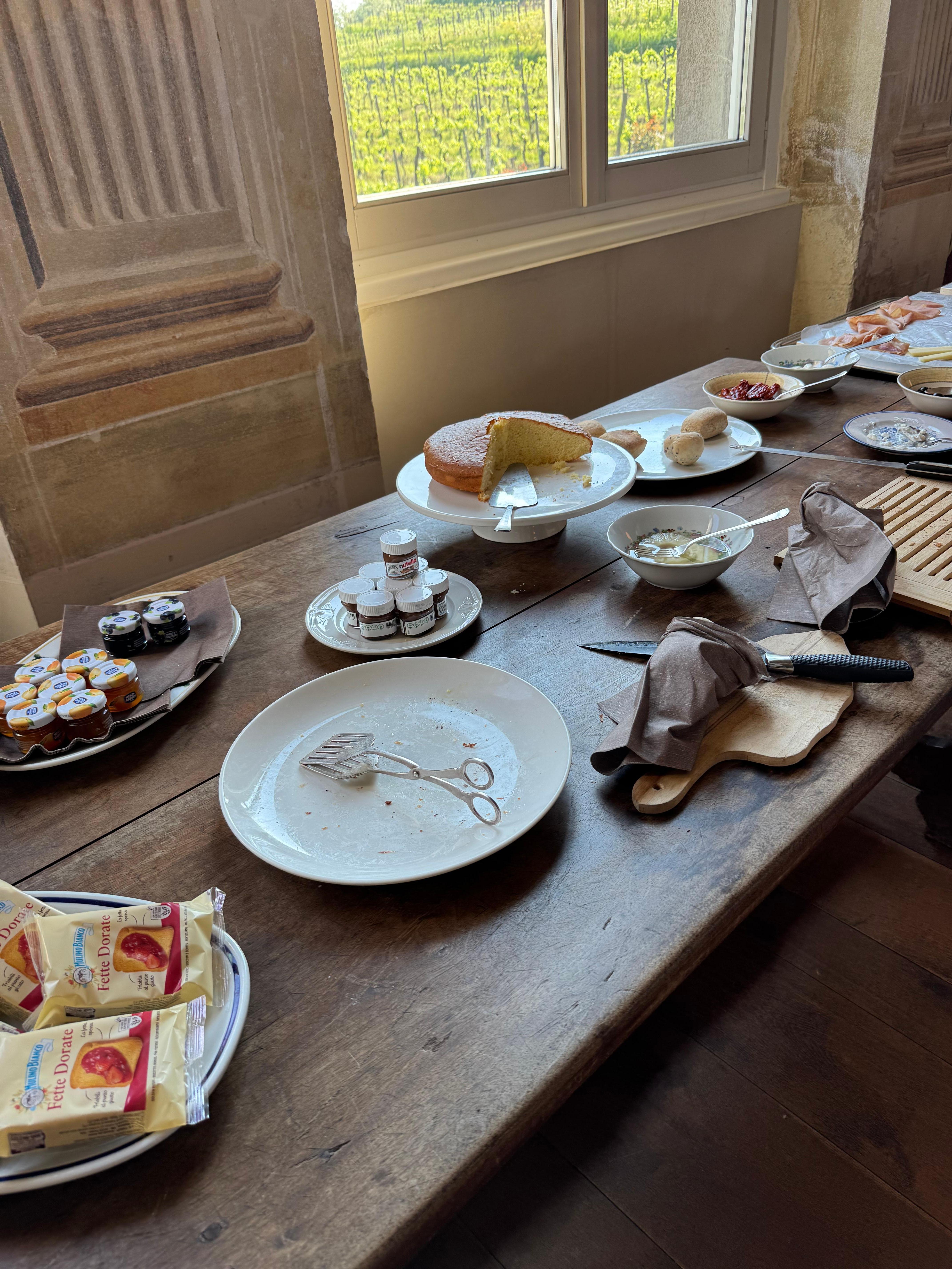 Buffet della colazione