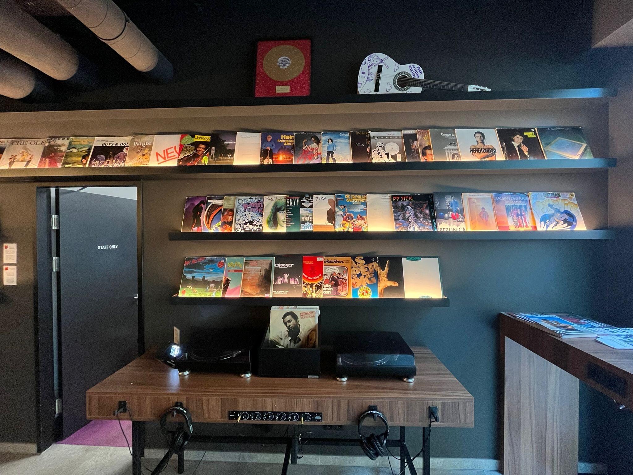 Love the vinyl selection