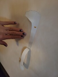 Holes in wallpaper