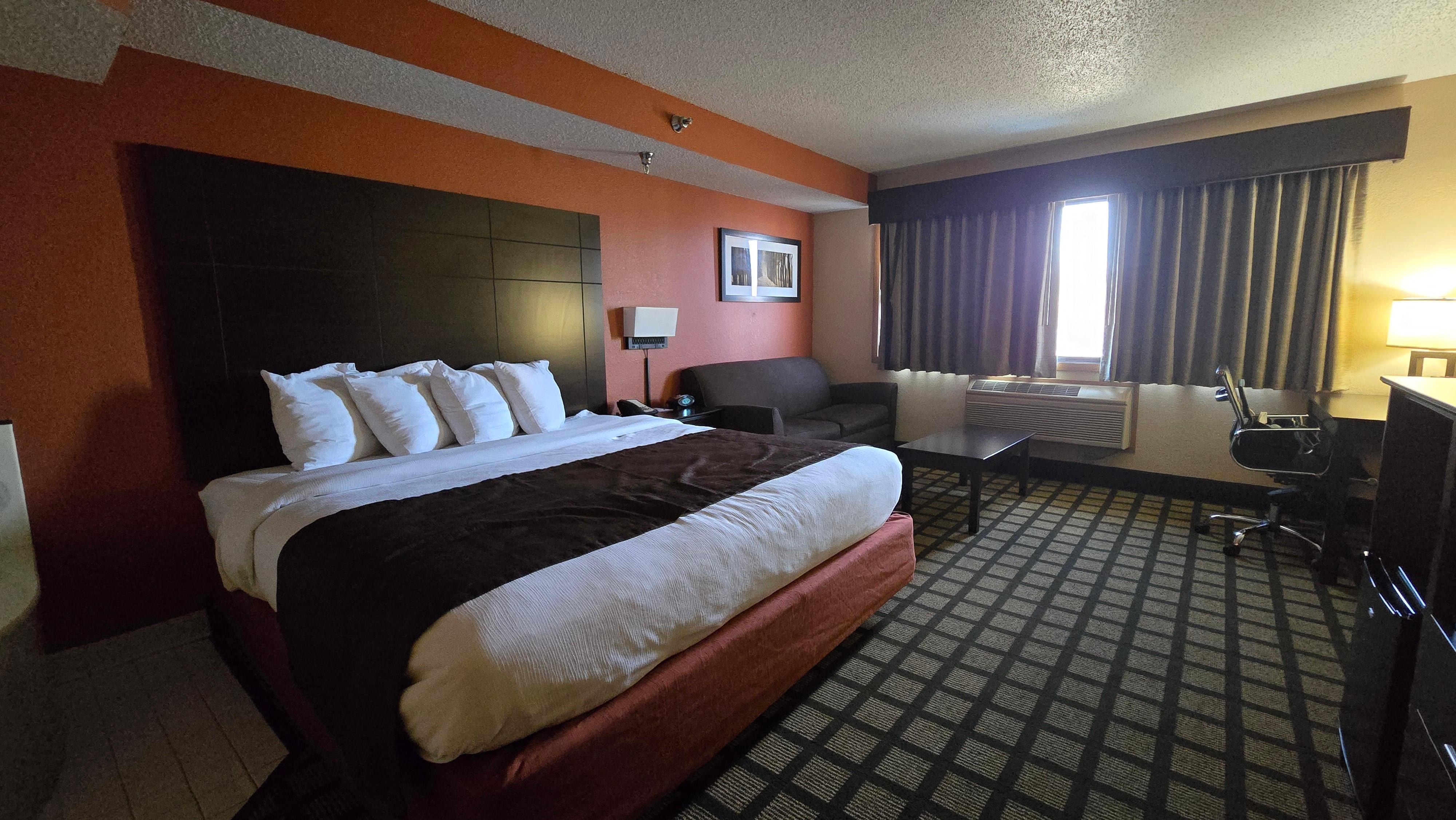 Comfortable King size bed