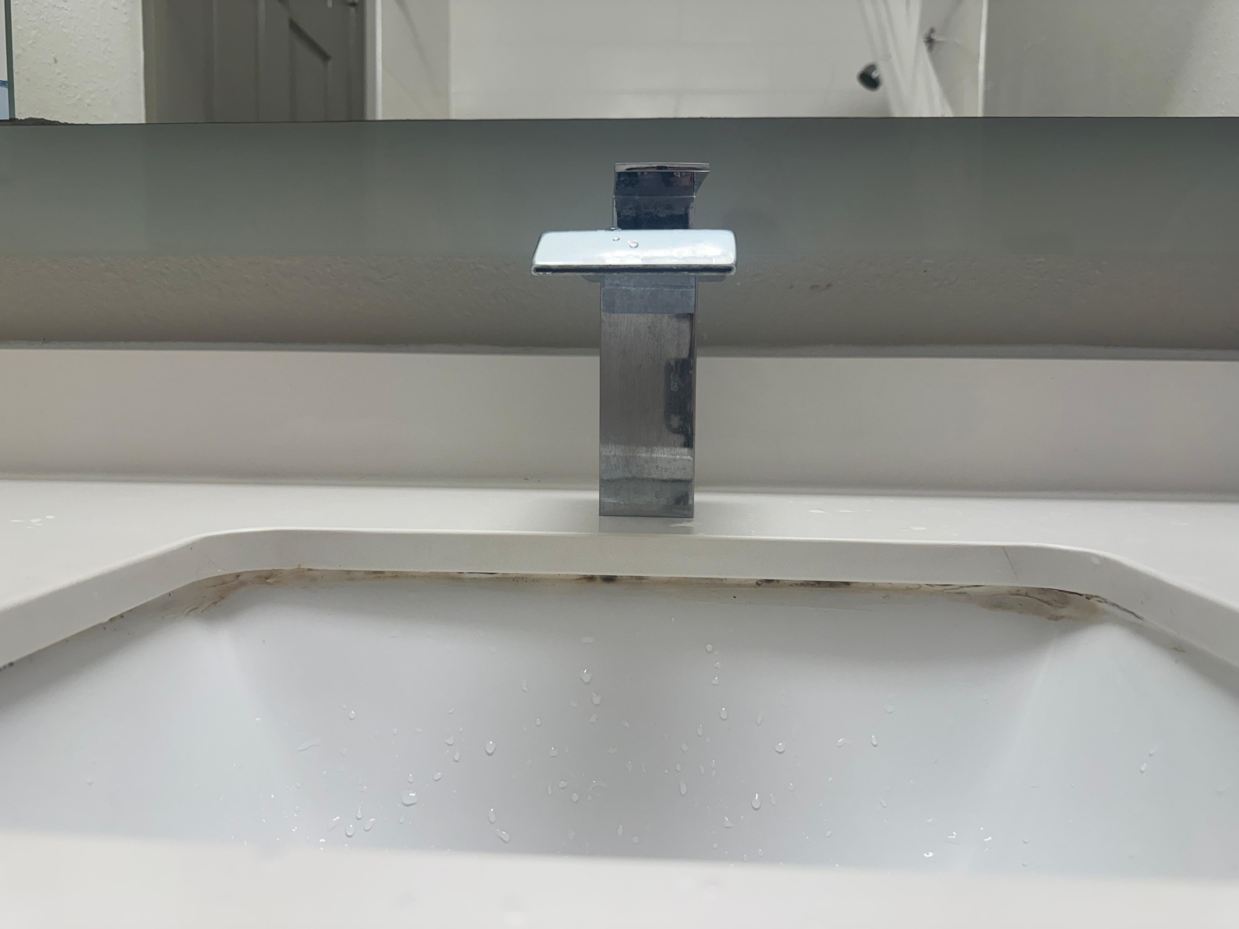 Dirty, not fully cleaned