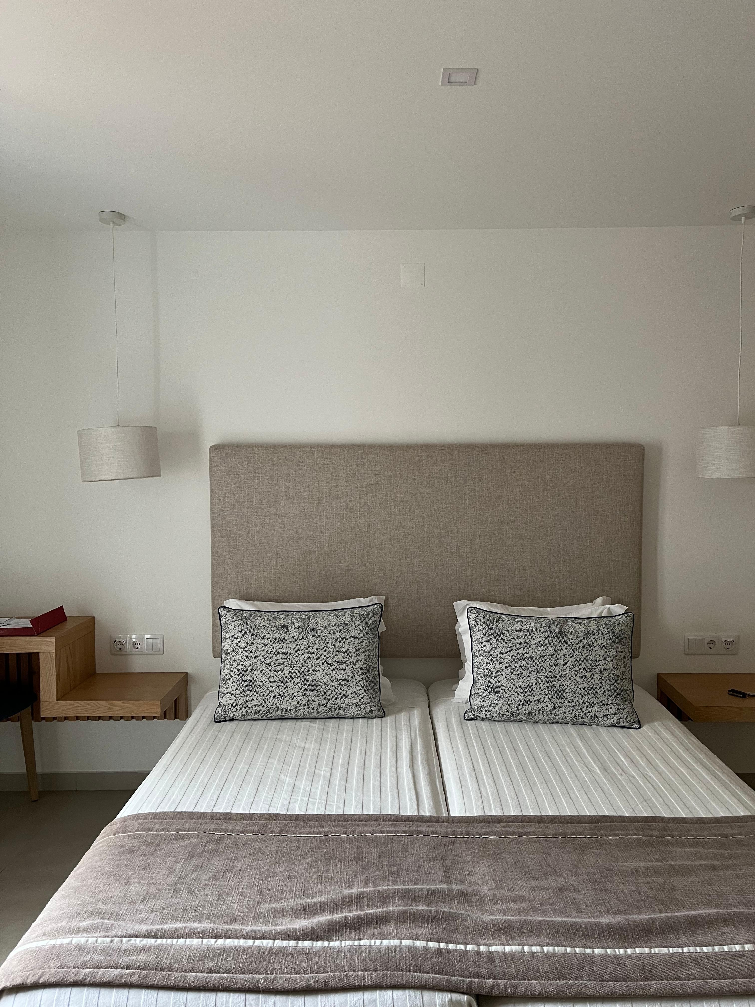 Bedroom in the villa.