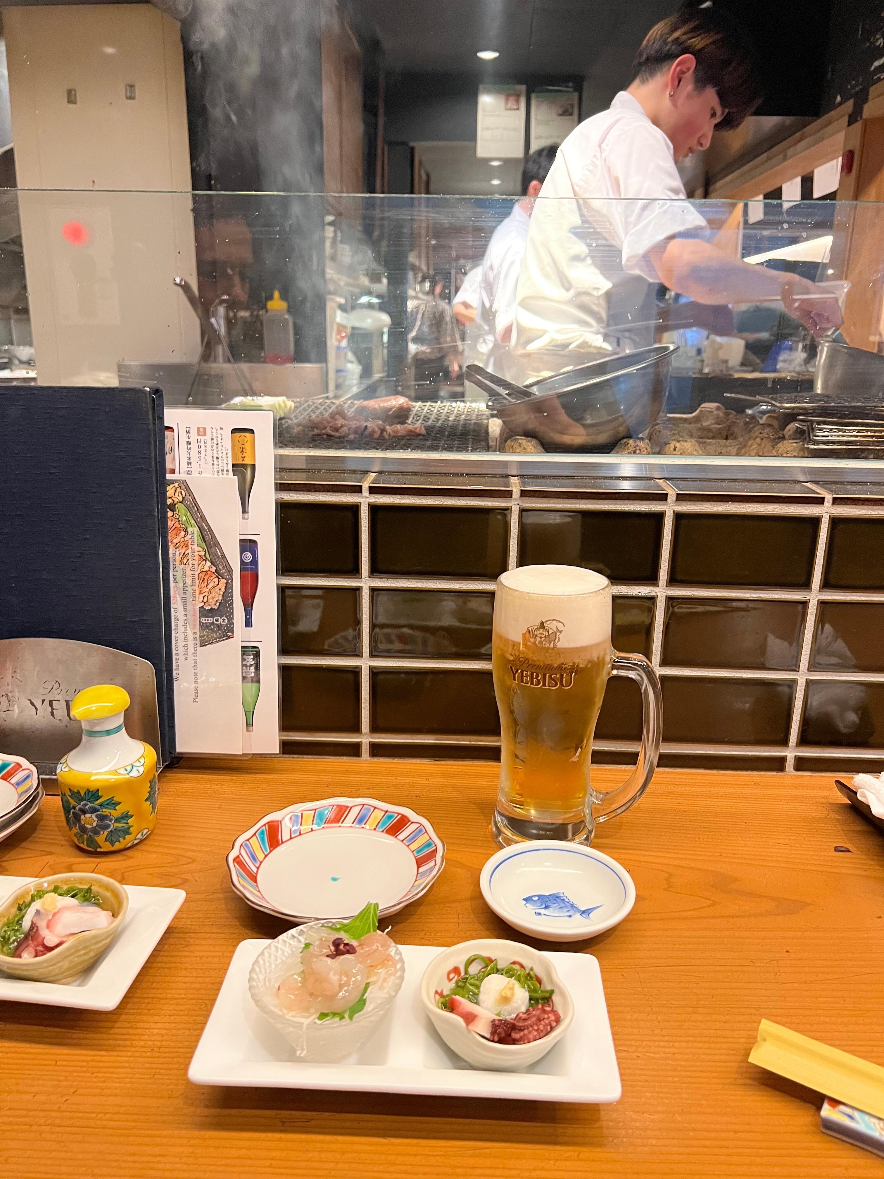 Bars and food nearby