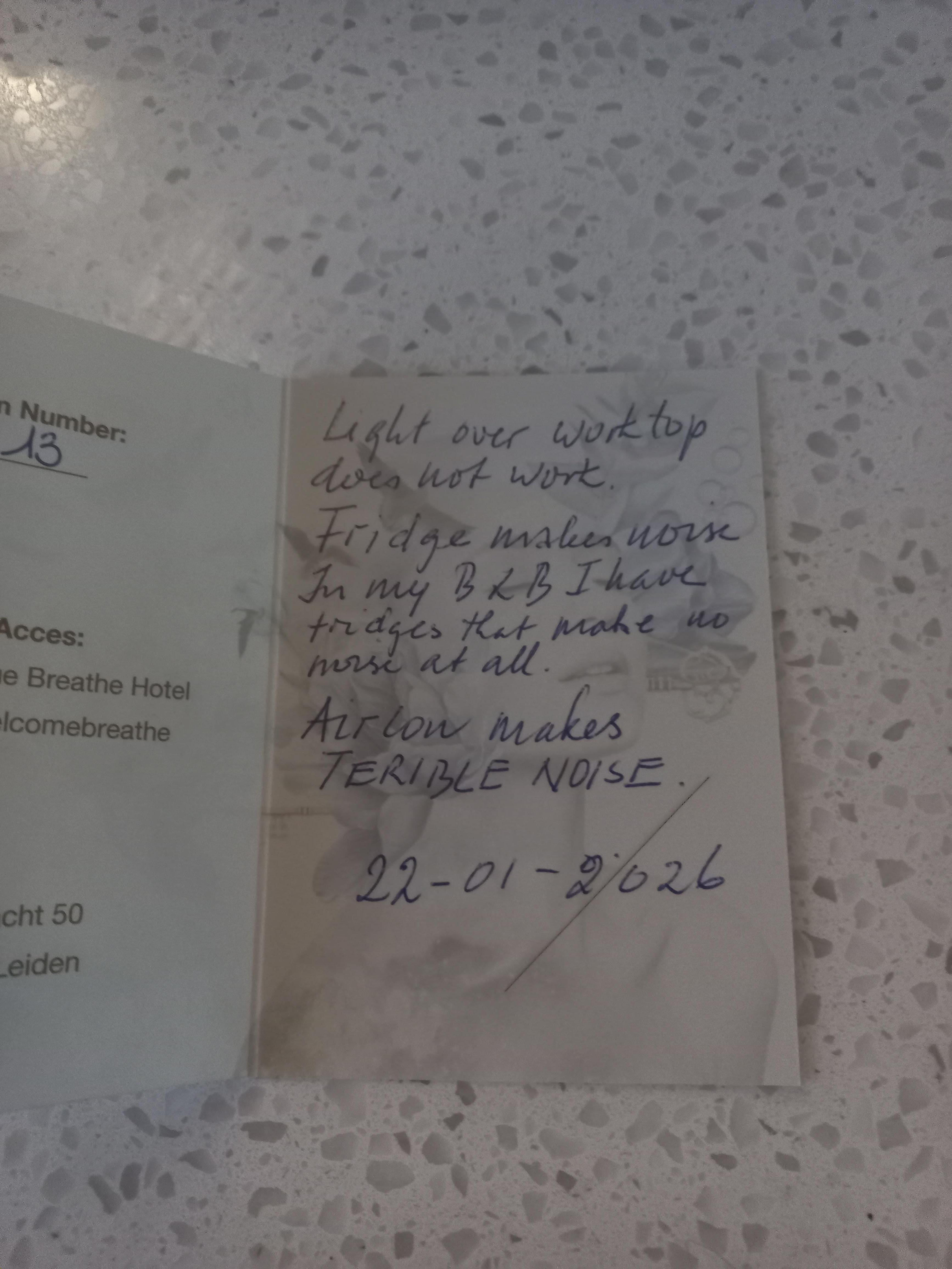 Klachten gedeponeerd.