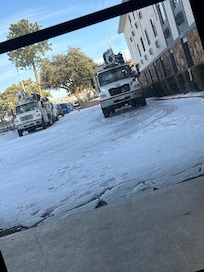 Everything was frozen