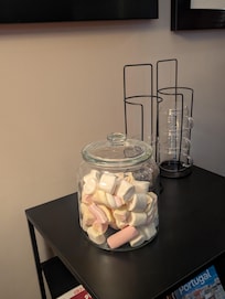 Marshmallows by the front desk. Tea too!