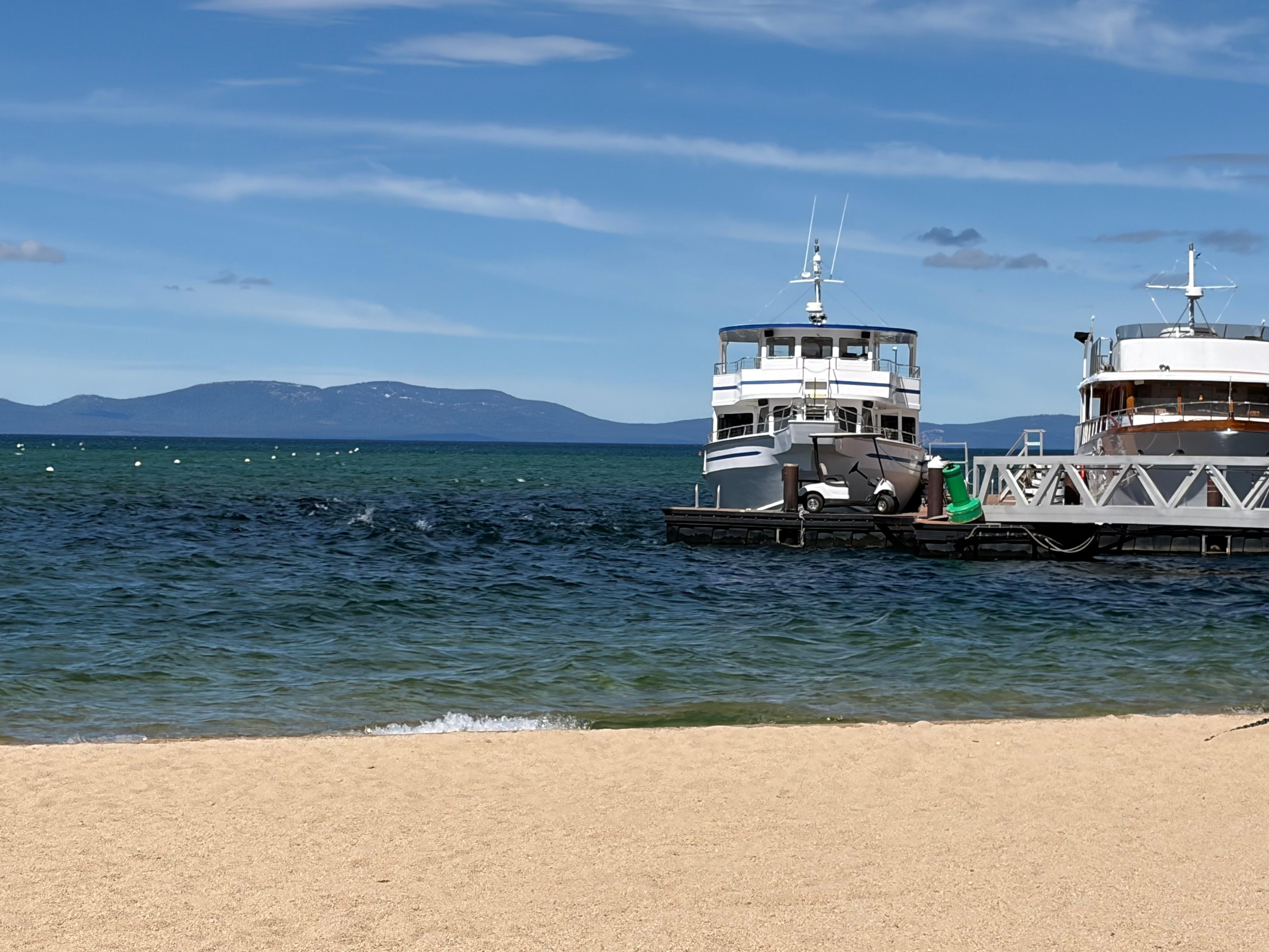 Lake Tahoe boat ride