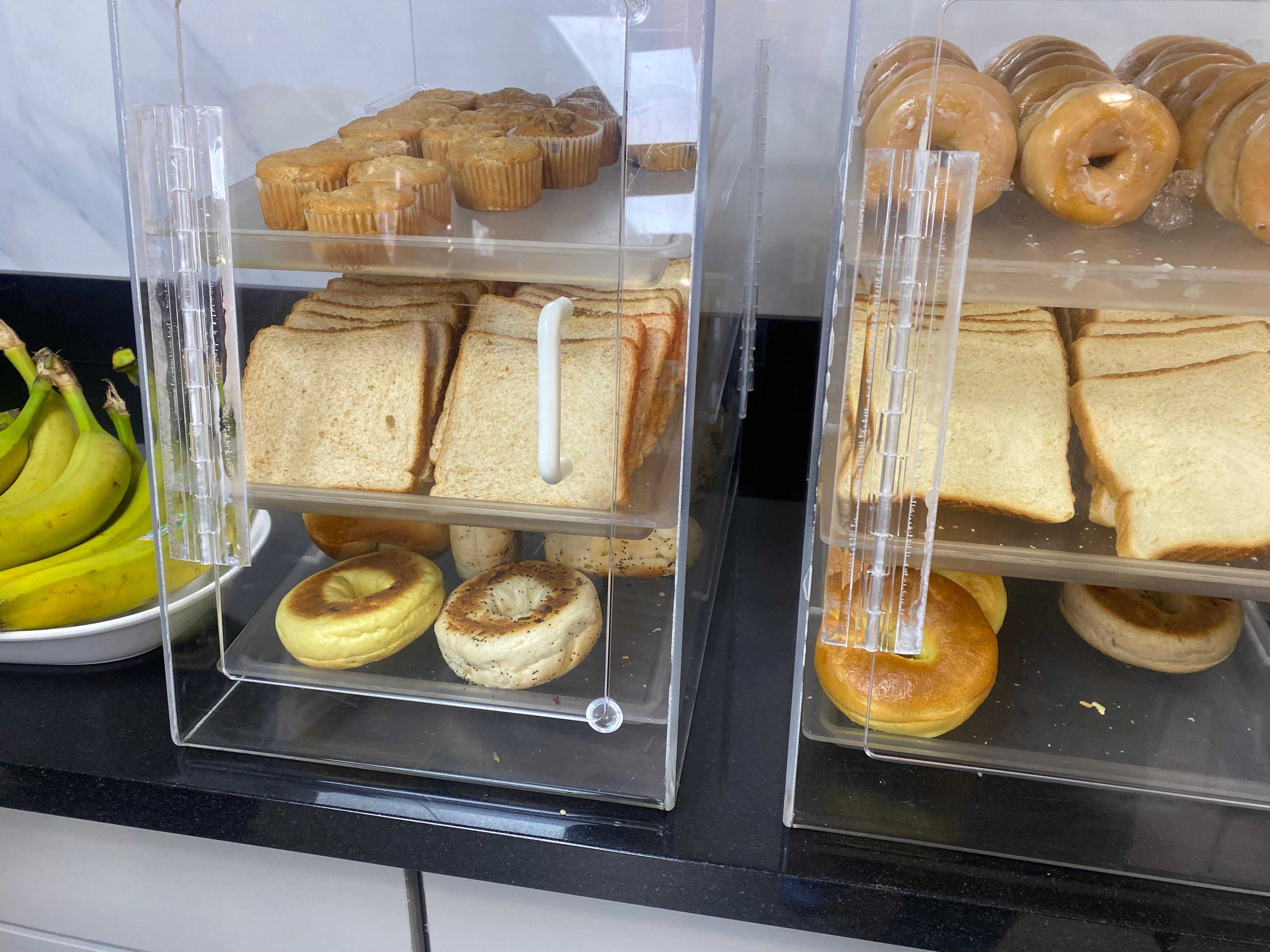 White carb breakfast. 