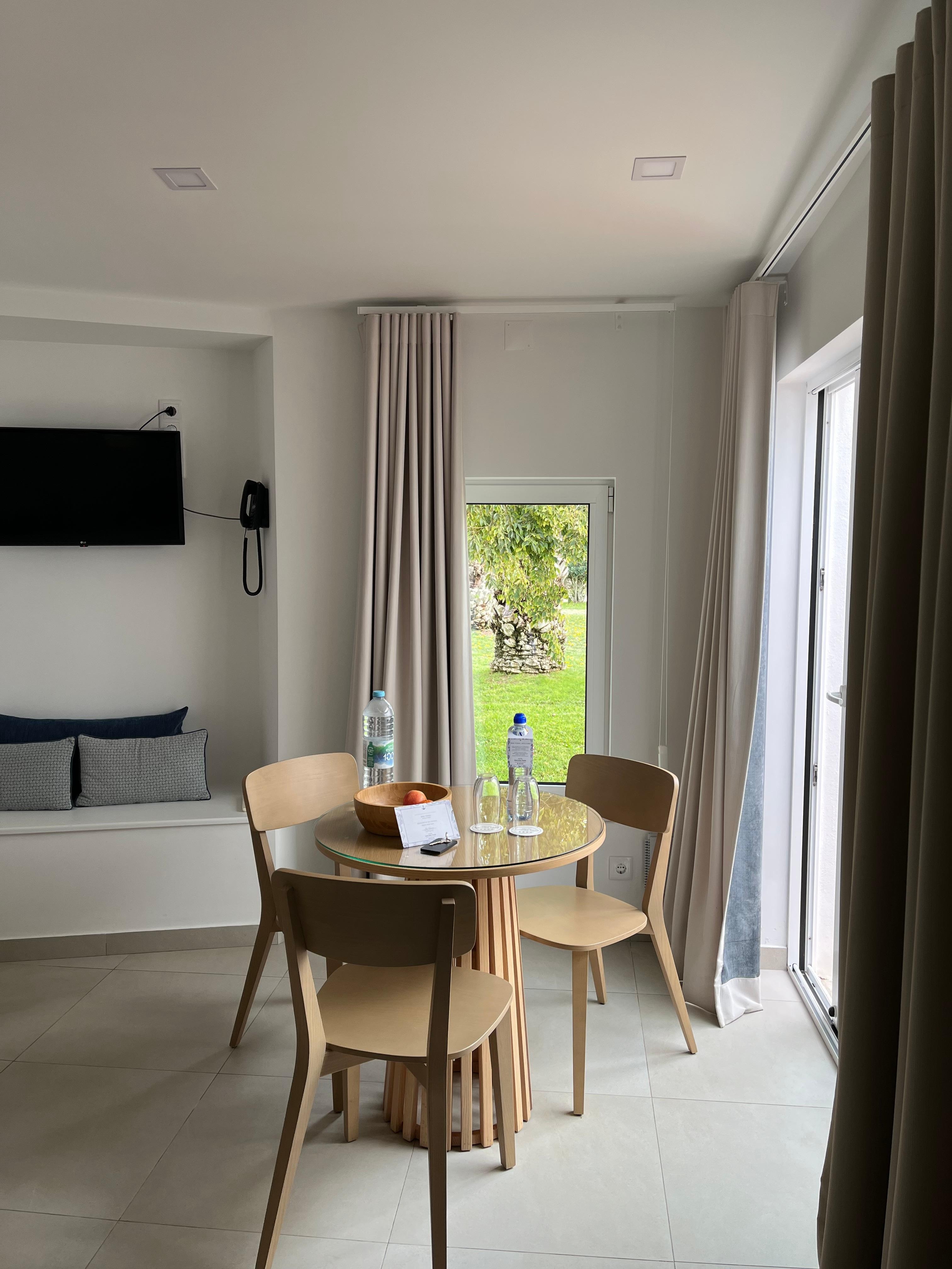 Dining area in the vila.