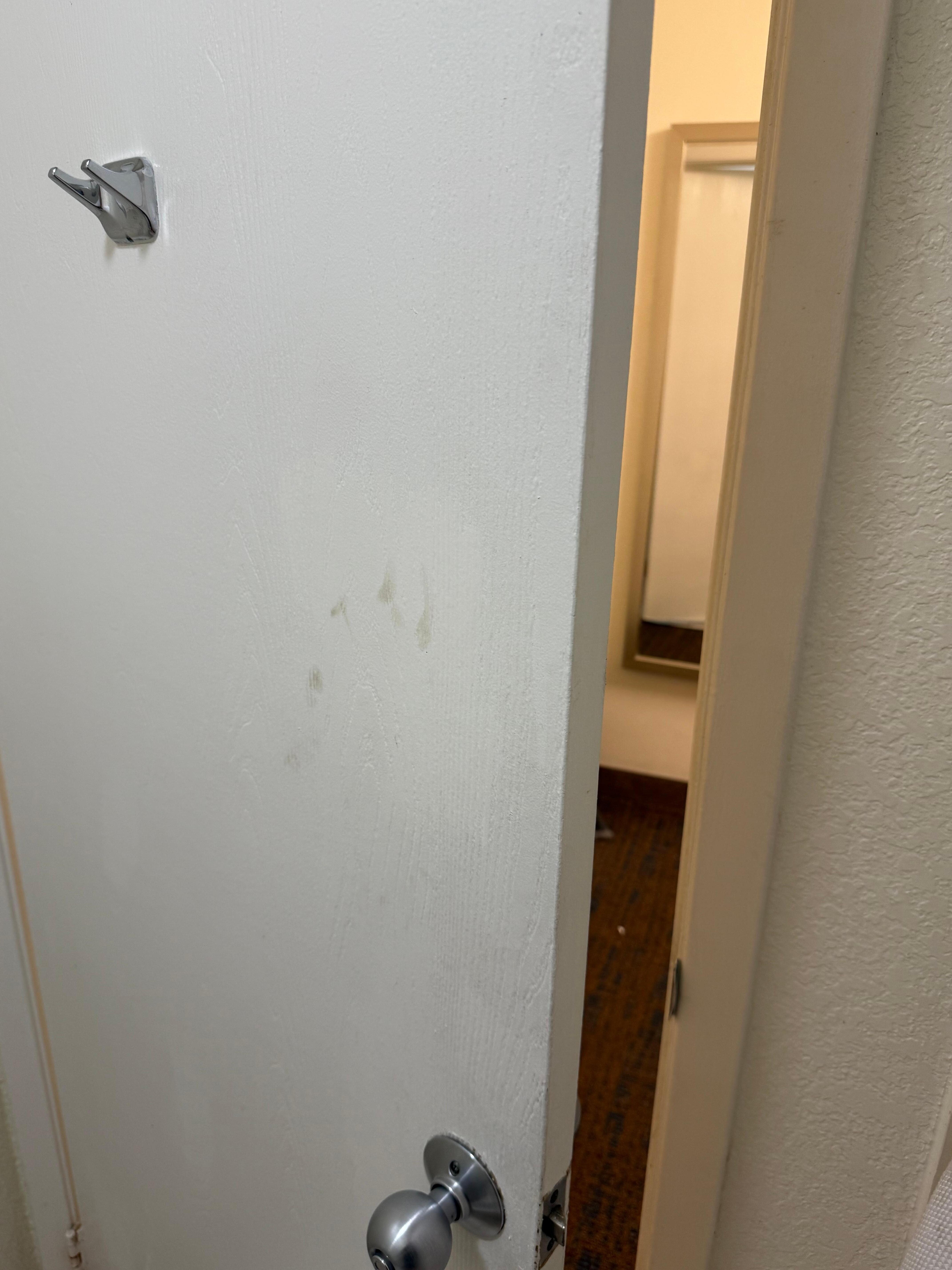 Back of the bathroom door