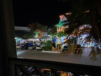 The view from our screened in balcony.