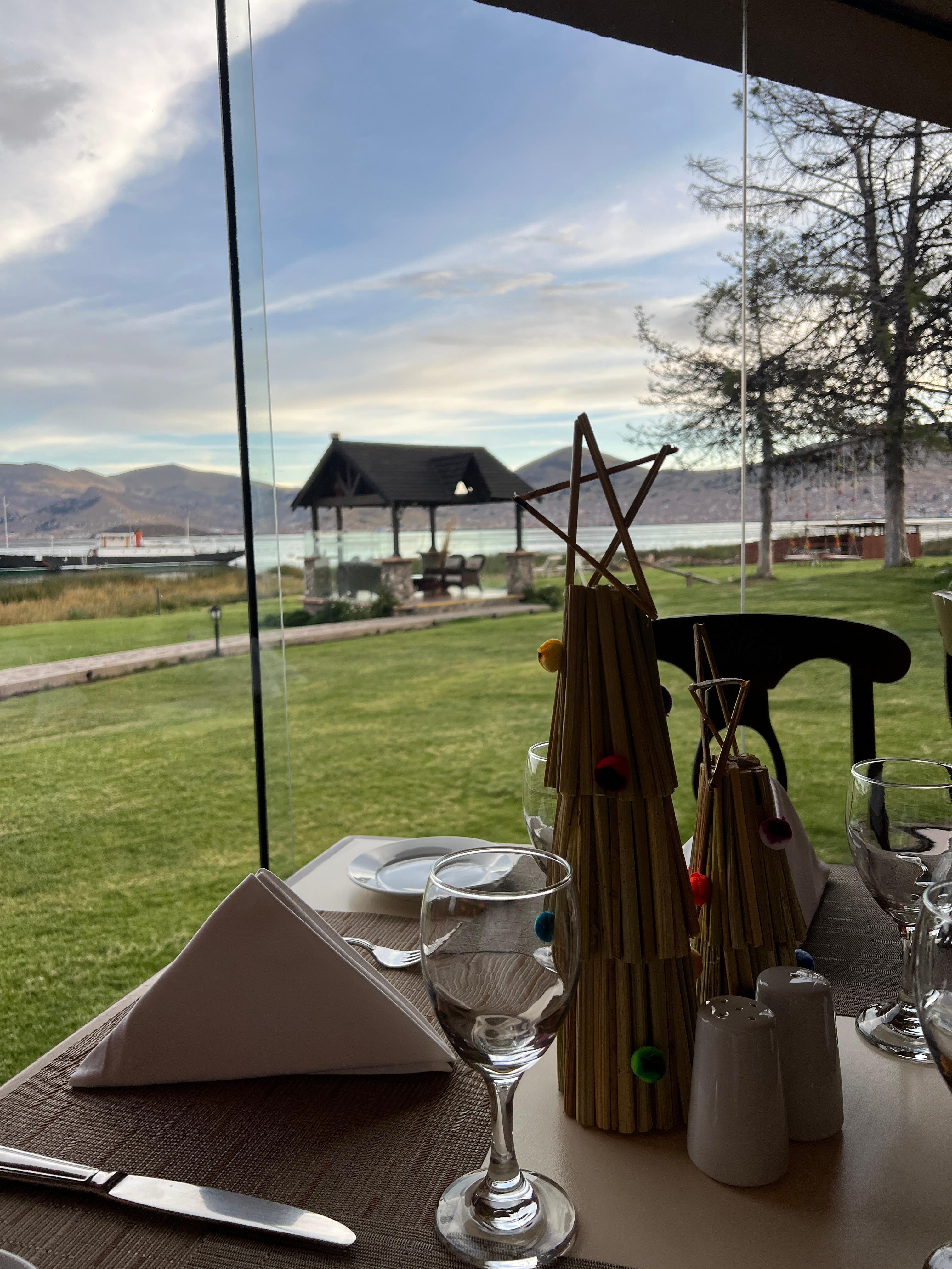 Vista do restaurante